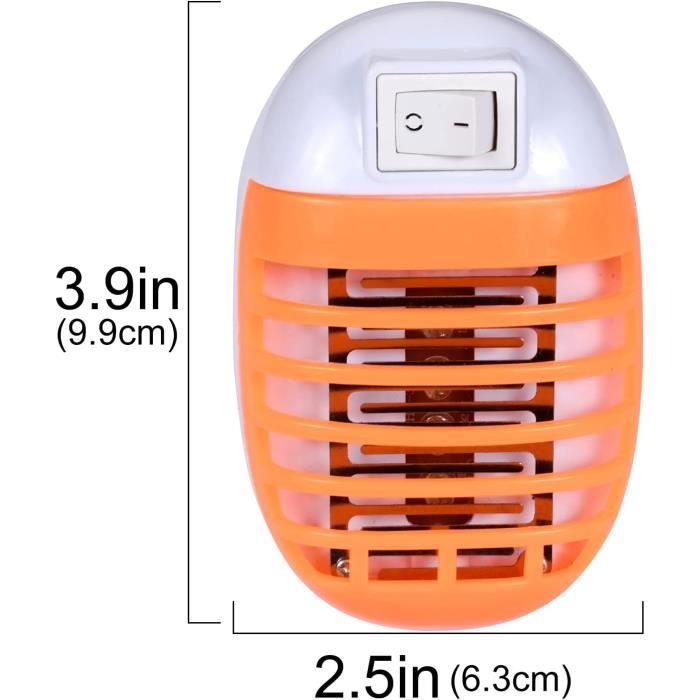 Uv Anti Moustique,Lampe Electrique Tue Mouche, 4W Prise Electrique Bug ...