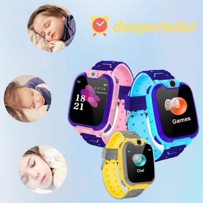 Smart Watch Pour Enfants Smartwatch Pour Bébé Montre Enfants Sos Call ...