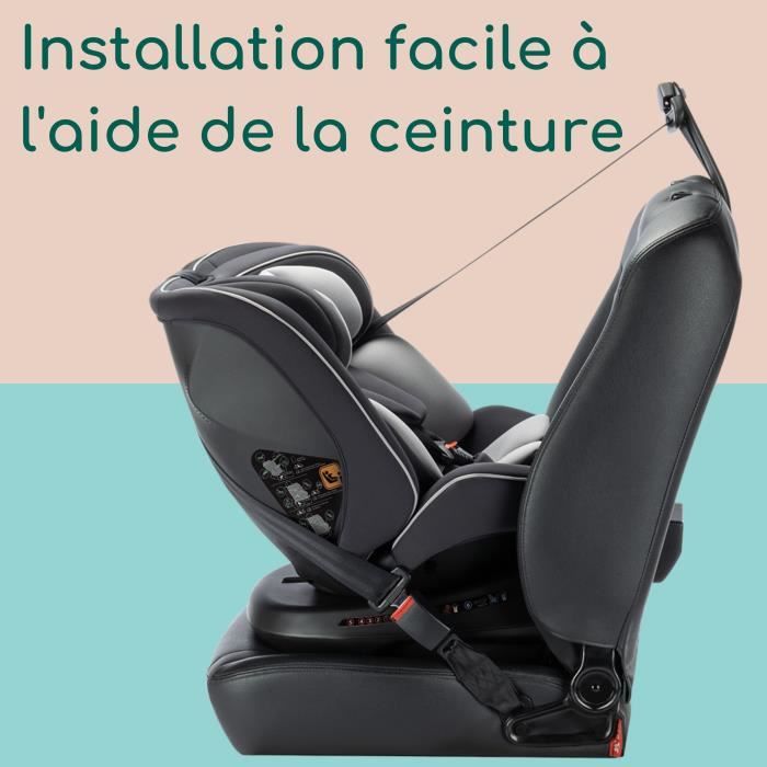 SAFETY 1ST Siège auto Cosmo I-Safe I-Size, De 0 à 12 ans, 40 - 150 cm ...