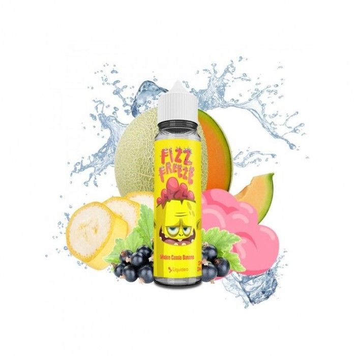 E-liquide Freeze Fizz Melon Cassis Banane 50ml - 3mg de nicotine avec 1 ...