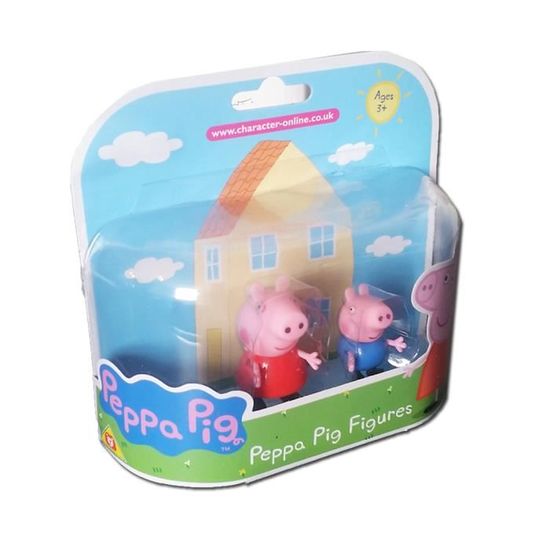 Peppa Pig George & Peppa Double Figure Paquet - Cdiscount Jeux - Jouets