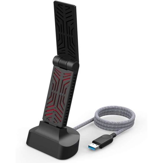 WAVLINK USB WiFi Adapter 1900 Mbps (1300+600) Dual Band (2.4GHz&5GHz) USB 3.0 WiFi Dongle ...