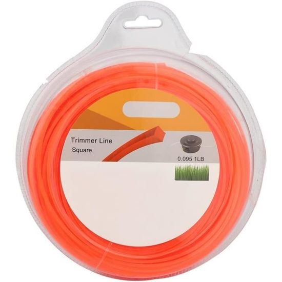 2.4 Mm-0.095" Square String Trimmer Line 1 Lb 78M Spools Weed Eater ...