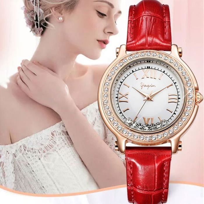 SHARPHY Montre Femme marque de Luxe 2019 Diamants Bijoux Bracelet vrai ...