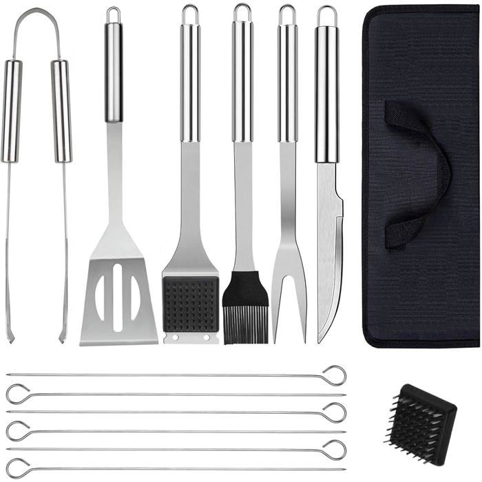 Kit Barbecue Ustensiles Barbecue Accessoires Set, Kit Malette Coffret ...