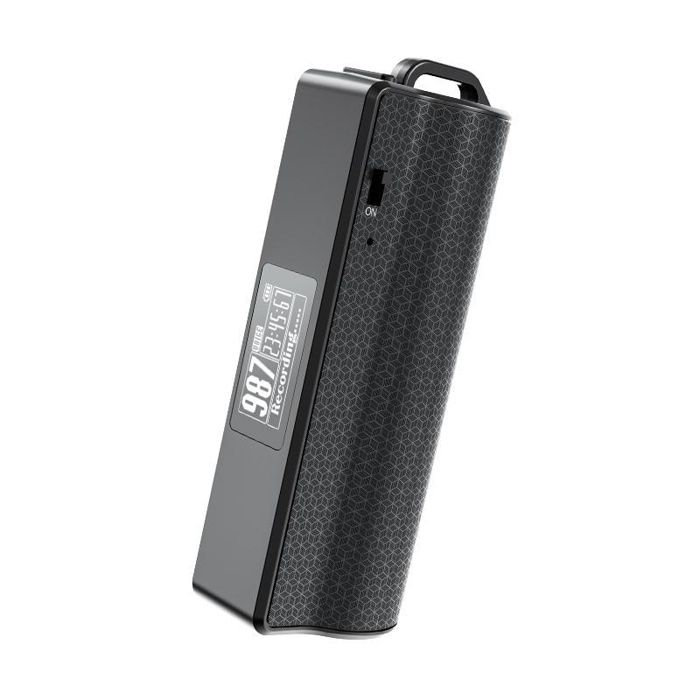 Micro Espion OLED 128GB Enregistreur Vocal Avec Réduction De Bruit Et ...