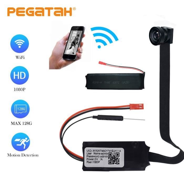 C3 à B à 2 8 mm Standard-Mini caméra de surveillance IP WiFi HD 1080p ...