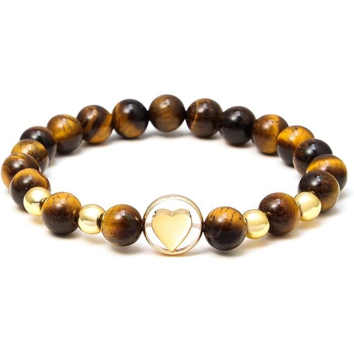 Bracelet Pierres Naturelles Dames Pierres Précieuses Avec Pendentif ...