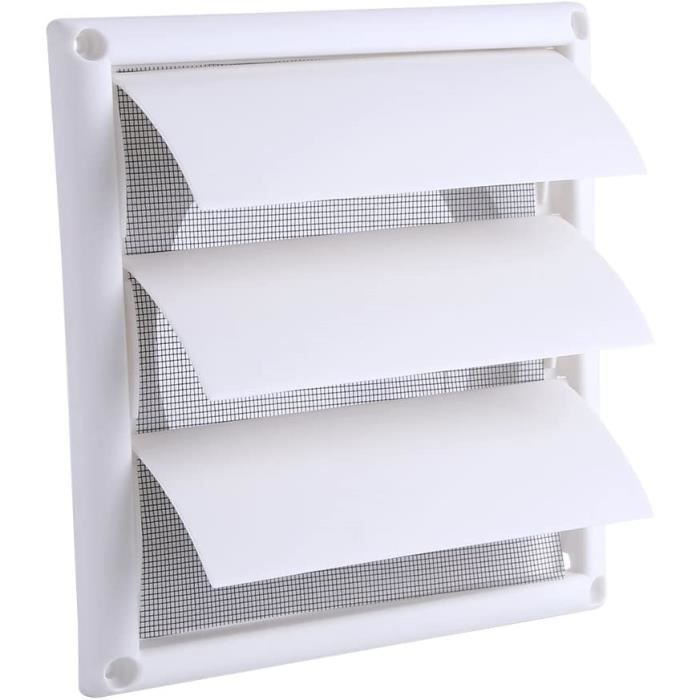 Grille de Ventilation en Plastique avec moustiquaire Grille d ...