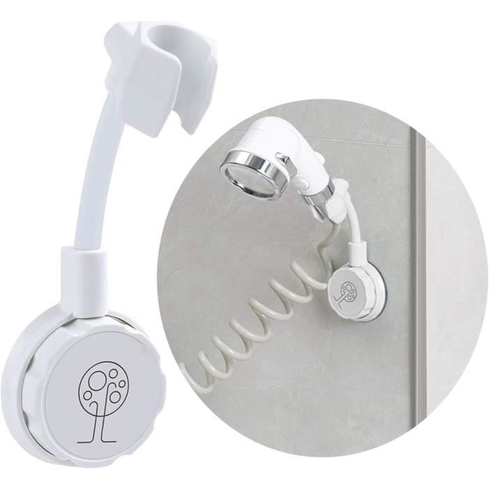 Support Douche Mural, Support Douchette Orientable 360° Sans Percage ...