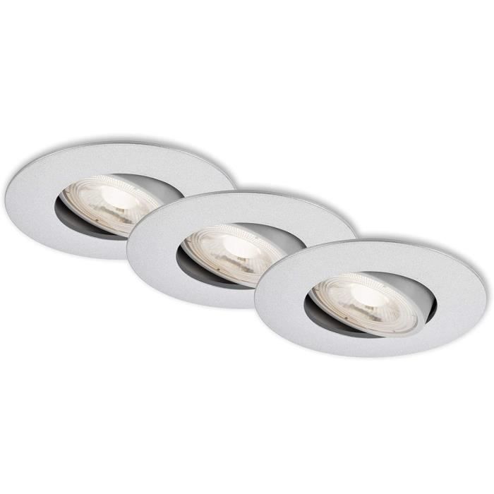 Luminaire Led, Set De 3, Lampes De Plafond Réglables, Module Led ...