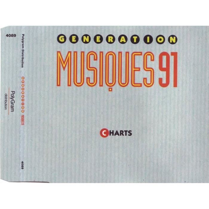 GENERATION MUSIQUE 91 : PAGNY ET AUTRES - CD - Achat CD - Cdiscount Musique