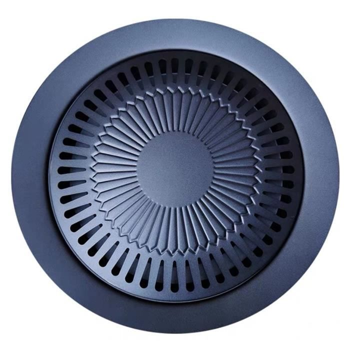 SKP2022A Plaque ronde portable en fer pour barbecue, plaque de ...