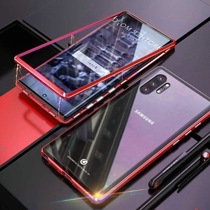 Coque Samsung Galaxy Note 10 Plus Technologie d'adsorption magnétique ...