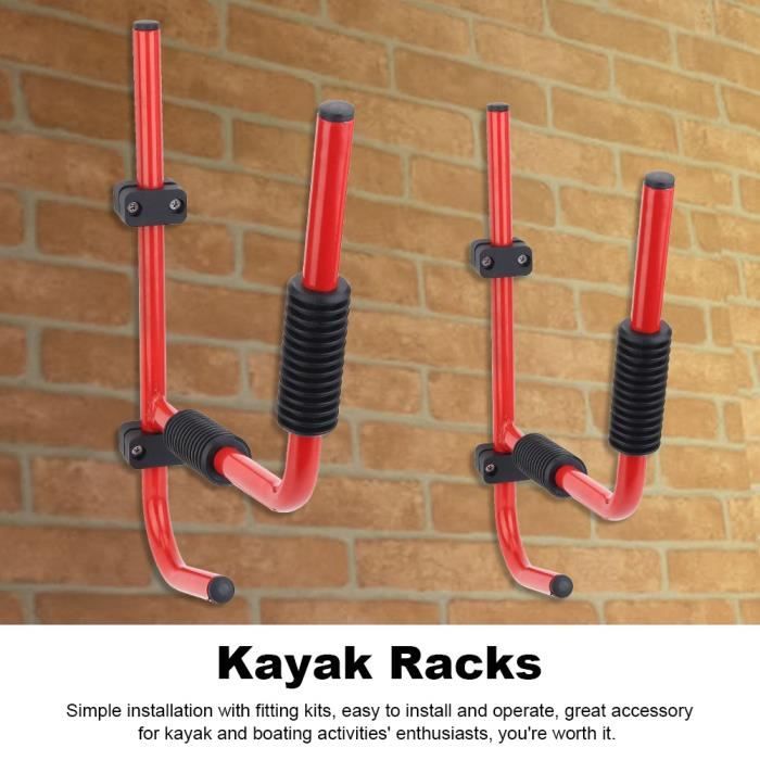 Kayak Support Rangement Mural Kayak 1Paire Universel Porteur de ...