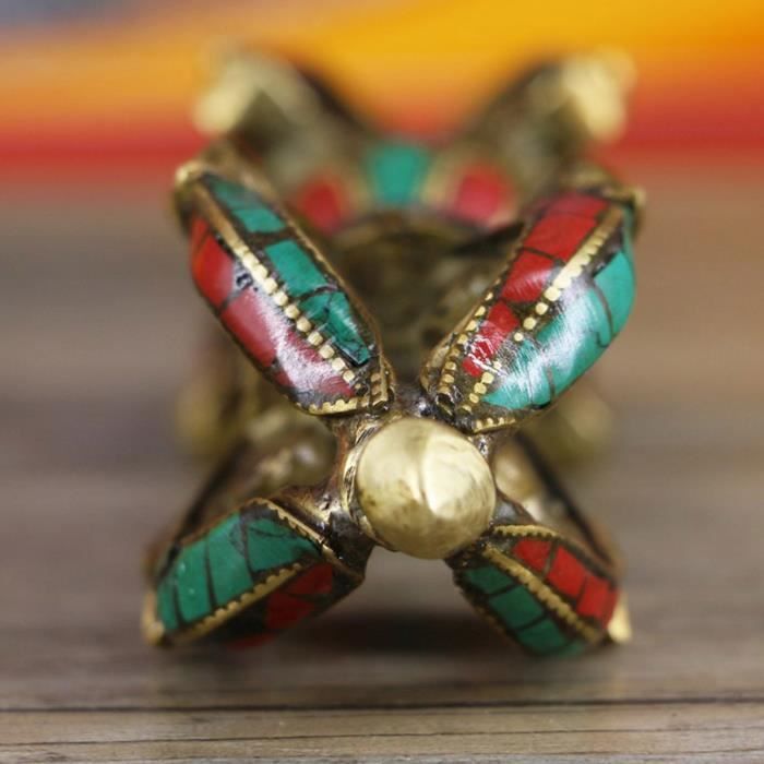 Pilon démon turquoise pilon macaroni à cinq brins Vintage Fait à la ...