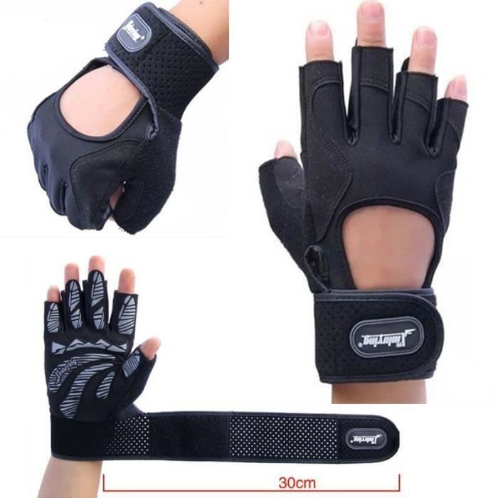 Gants vélo,Gants de Fitness de marque pour hommes,équipement de ...