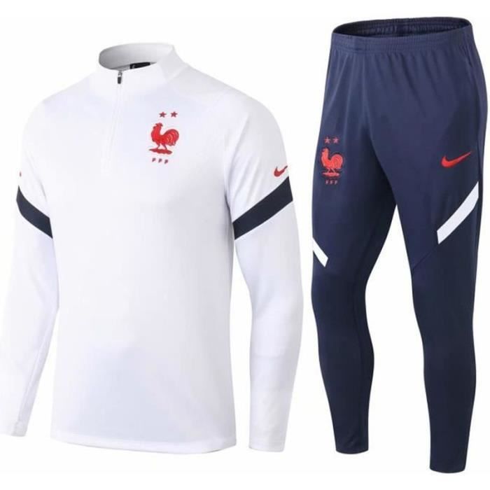 Nouveaux Survetement Maillot Equipe de France 2 Etoiles Maillot de Foot ...