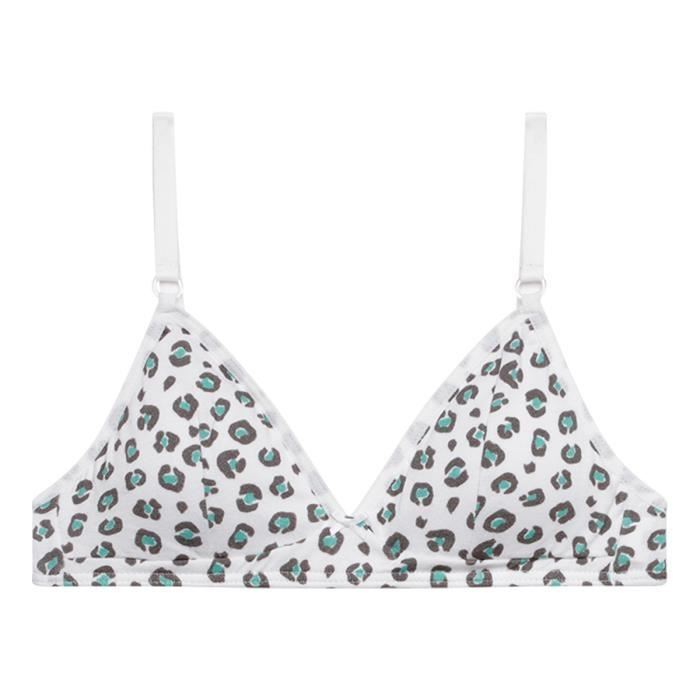 Soutien-gorge triangle - DIM - Enfant - Coton stretch - Sans armature ...
