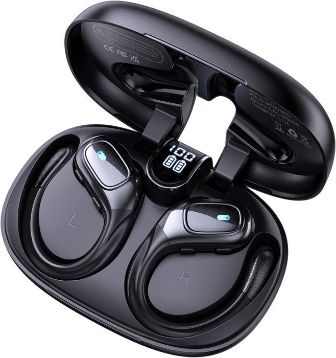 Ecouteurs Bluetoth 5.3 sans Fil, 75h Playtime IPX7 avec affichage ...