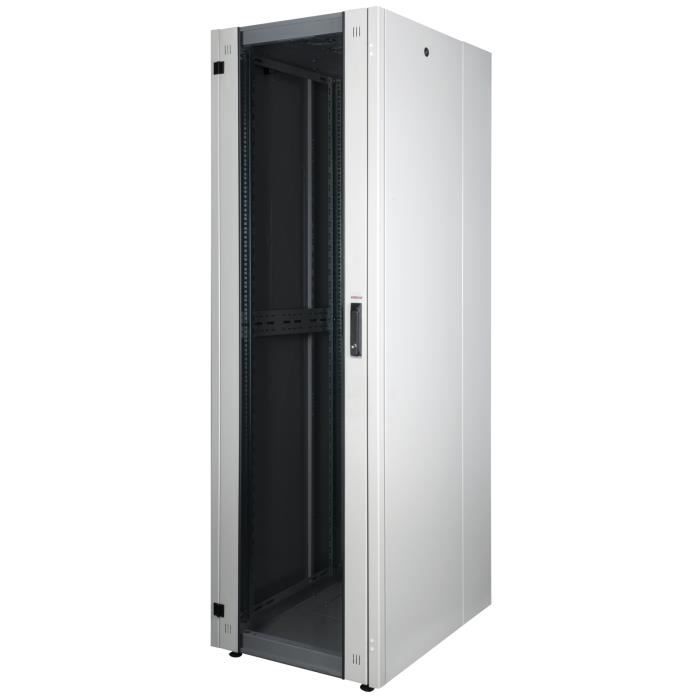 RackMatic Armoire Rack 19" Mobirack debout 42U Largeur 600 Profondeur ...