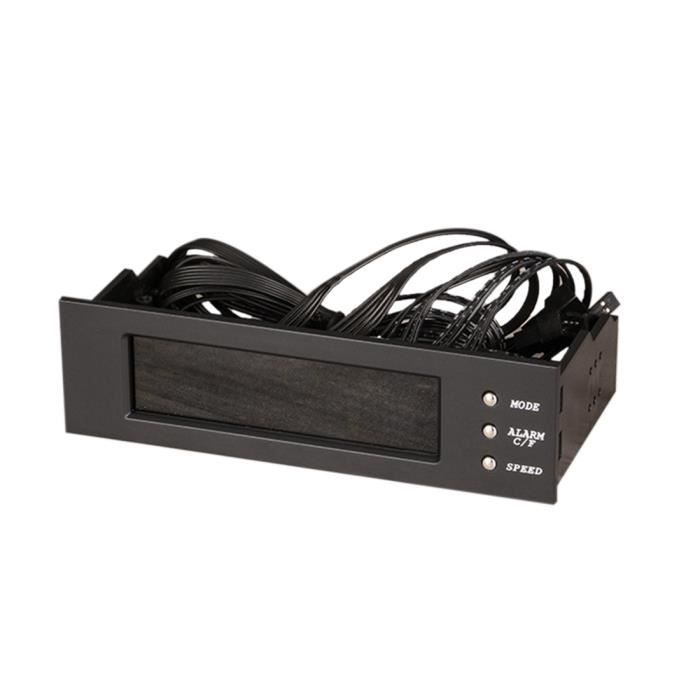 5.25 Inch 12V PC Computer Fan Controller 3 Fan Speed Controller Panel ...