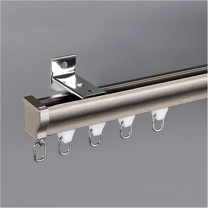 Rails À Rideaux Sur Mesure, Rail Rideau Coulissant, Plafond Tringle À Rideaux Pour Économiser De ...