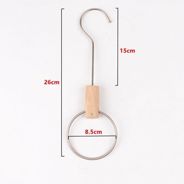 CINTRE,I--Crochets de rangement en bois acrylique, 1 pièce, magasin de ...