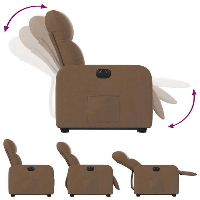 Mode Chaise inclinable Moteur électrique - PARAJIE - max charge 110kg ...