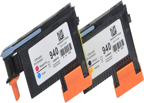 Vineontec Lot De 2 Têtes D'Impression Hp940 C4900A C4901A Compatibles ...