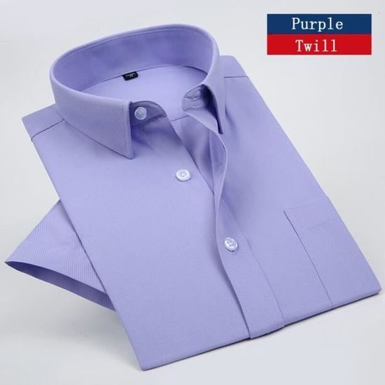 Chemise - chemisette,En-fer hirt ummer-olor-oleid-lothing-oval- Purple ...