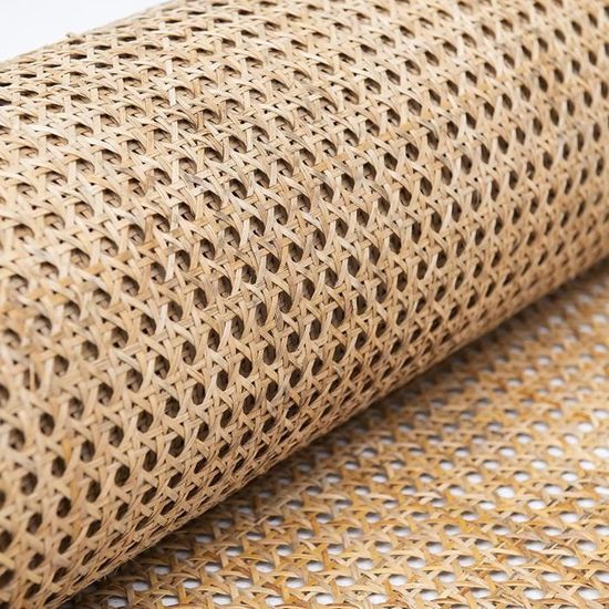 OUTAD® Rouleau de cannage- Rotin pour cannage-Sangle en rotin naturel ...