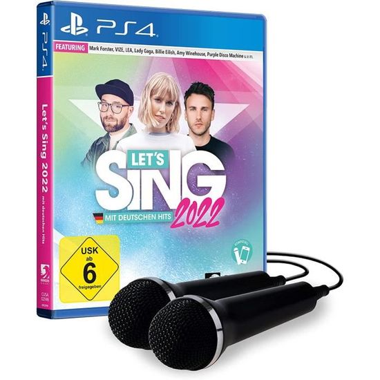 Jeu musical - Let's Sing 2022 mit deutschen Hits - PS4 - 35 chansons - Mode en ligne - Cdiscount ...
