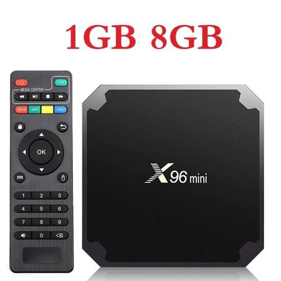 Boîtier TV Android - RNCYN - X96 Mini - Amlogic S905W2 - 4K - WiFi 2.4G/5G - 2Go RAM 16Go ROM ...