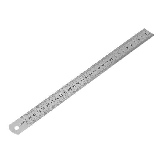 TMISHION Règle en cm Règle de 30 cm Longueur mesurable de 30 cm Échelle ...