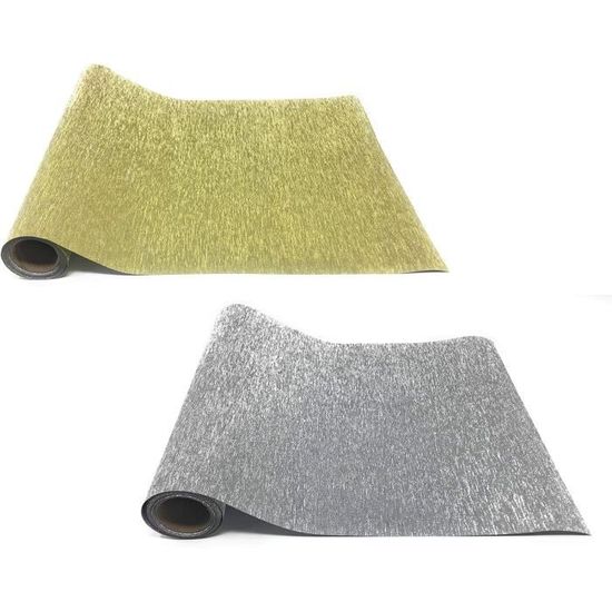 Lot De 2 Chemins De Table Scintillants - 25 X 500 Cm - Large Ruban ...
