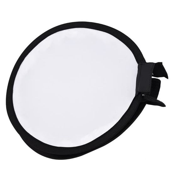 VBESTLIFE Softbox Mini boîte à lumière ronde portable Beauty Dish Speedlite Flash Diffuser (30cm ...