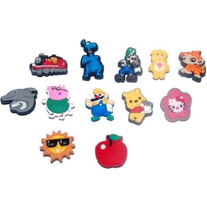 Pin's Clips Crocs pour chaussure sabot Neuf par 12 pièces - Cdiscount