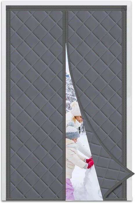 Rideau De Porte Isolation Thermique 120 X 200Cm, Rideau Thermique ...