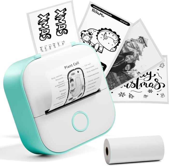 T02 Mini Imprimante Portable Mini Imprimante Thermique Photo,Mini ...