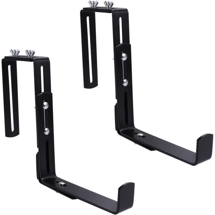 Support pour pot de fleurs réglable pour rambardes et jardinières ...