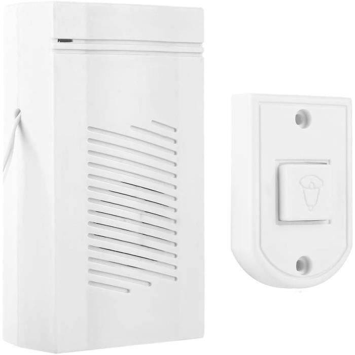 Sonnette Filaire, Petite Sonnette Antivol, Deux Piles Aaa Alimentées ...