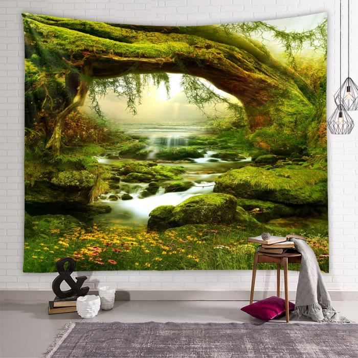 Tapisserie murale paysage naturel Seas550,salon,décoration de chambre à ...