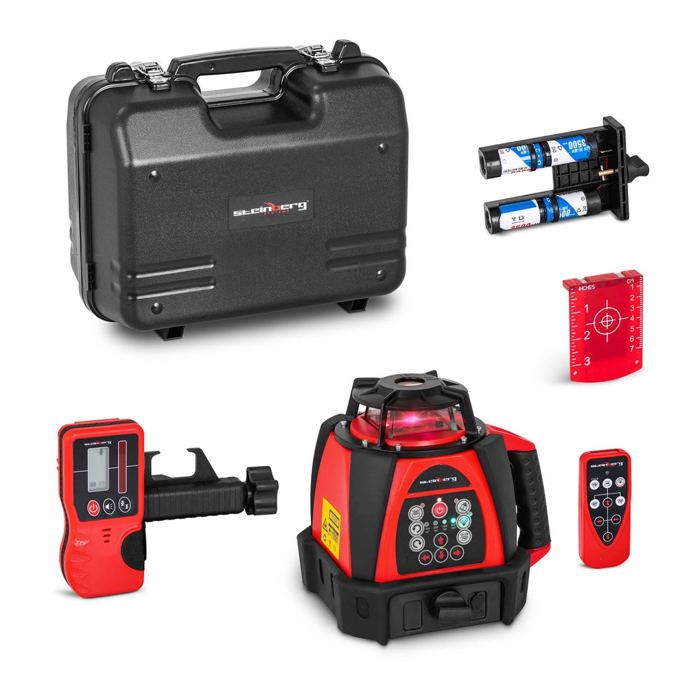 Laser rotatif porte 500 m autonivelant rouge - Cdiscount Bricolage