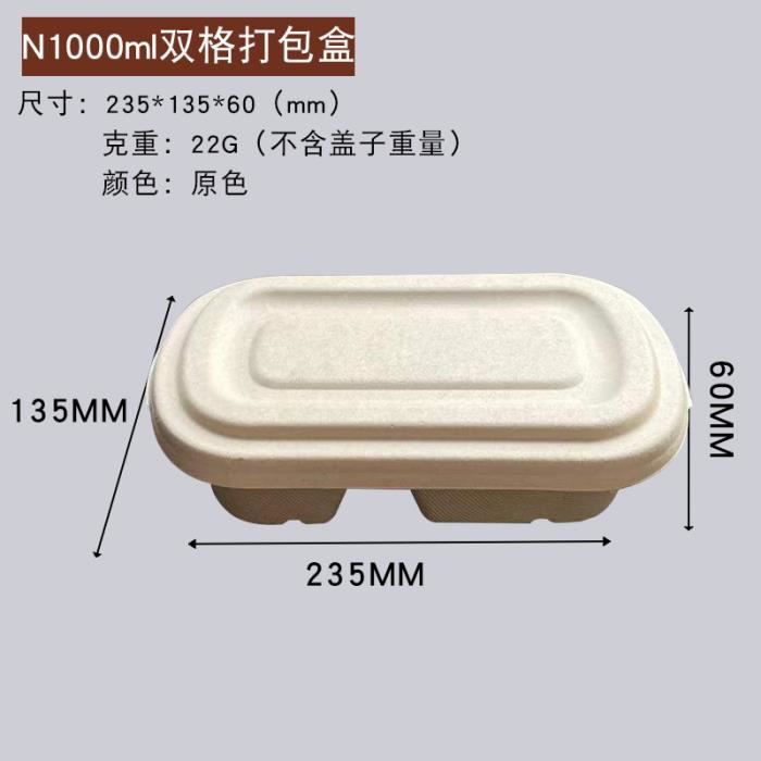 Boîte À Repas En Papier Jetable, Boîte À Salade, Boîte À Déjeuner ...