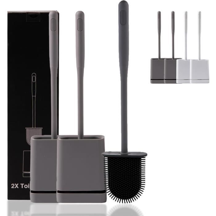 +30 Club Brosse De Toilette En Silicone - Lot De 2 Brosses De Toilette Haut De Gamme- Brosse ...