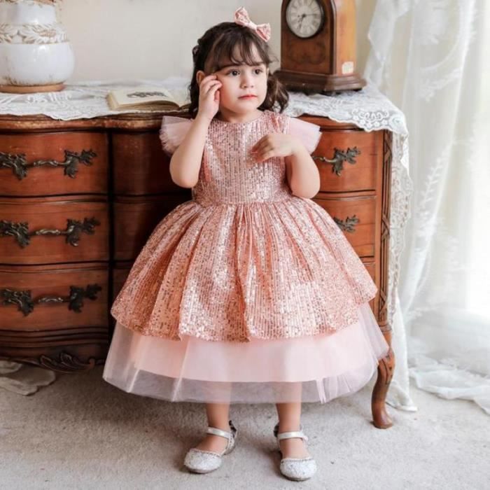 Robe Fille Enfants mignon nouvelles bouffantes Charmant Fête d ...