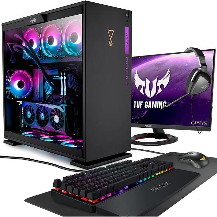 OPSYS Specta Lite-i6 RGB PC Gamer avec Écran Pack (Intel i5 11400F ...