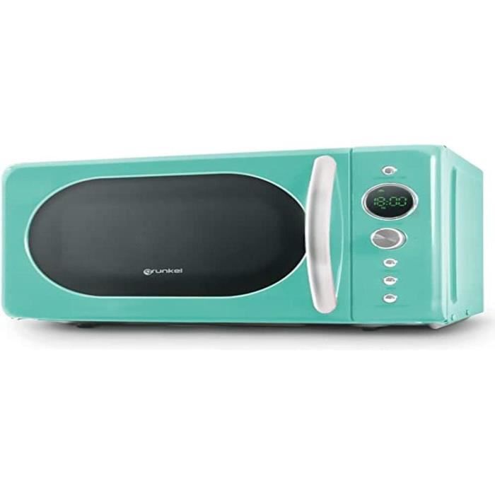 Micro-Ondes De 20 L De Capacité Mw-20 Avec Design Vintage Et 5 Niveaux De Puissance - Fonction ...