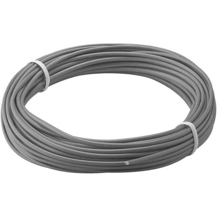Câble De Cuivre Isolé À 1 Brin,Multibrins (18 X 0,1 Mm),10 M De Longueur De Câble[J3695 ...